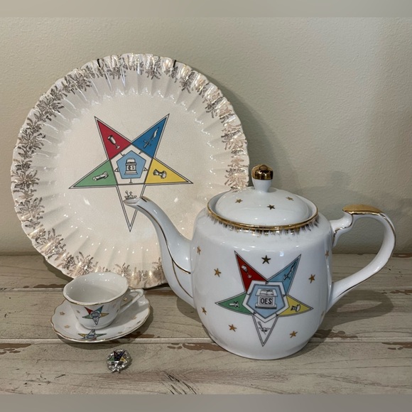 Lefton | Accents | Lefton Porcelain Masonic Order Of The Eastern Star ...